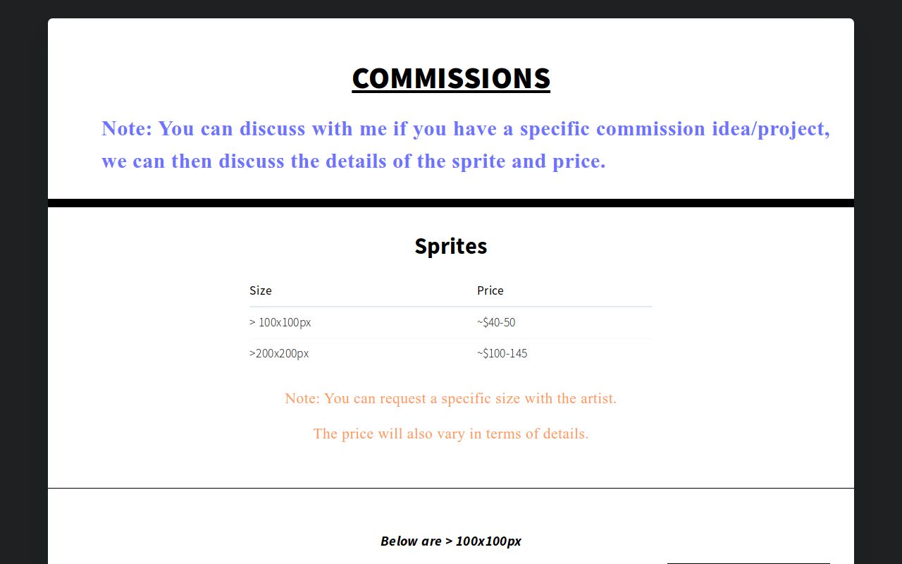 Commission Rates